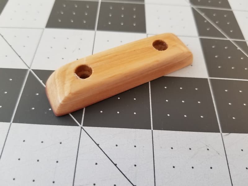 Handmade Wood Thumb Rest for Bass Guitar | Reverb