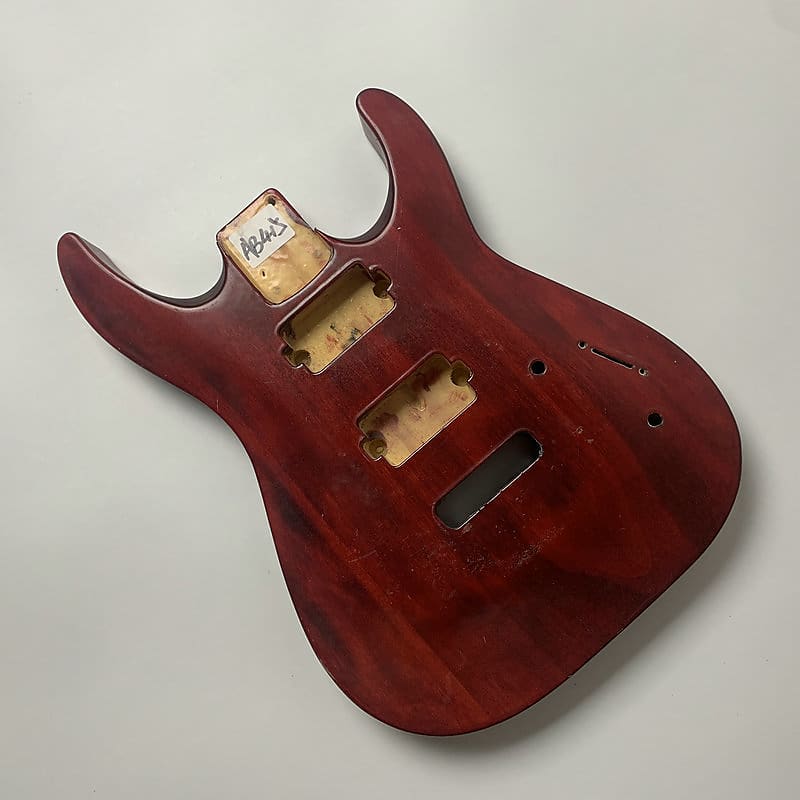 Custom Red Guitar Double Cutaway Body DIY Project | Reverb