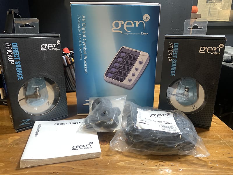 Zildjian Gen16 Electric Cymbal Module + (2) Direct Source | Reverb