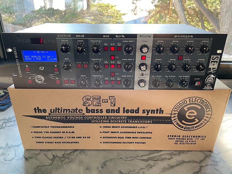 Studio Electronics SE-1X Red Eye Edition w/ SE-3X firmware | Reverb
