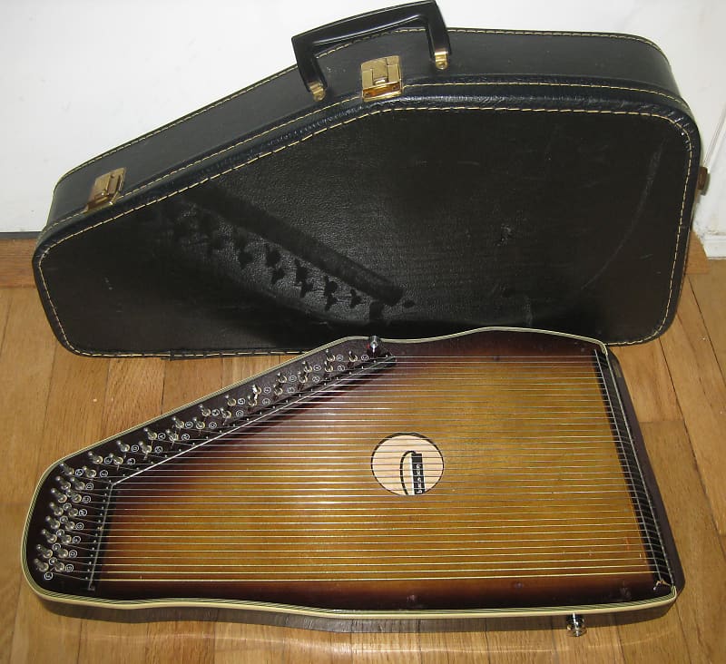 Therapy Harp Swarandal Infinity Tuning 444Hz Electric Pickup | Reverb