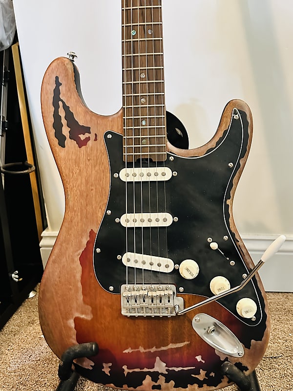 Firefly FFST 2024 - Relic Sunburst SRV inspired S-Style | Reverb