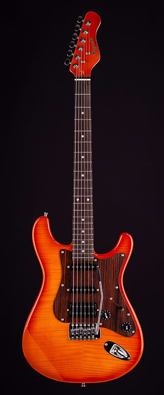 Magneto Sonnet Modern US-2300 Flamed Amber Burst w/Gigbag | Reverb