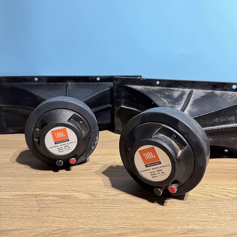 Pair of JBL 2425J HF 16-Ohm Compression Drivers w/ Model | Reverb UK