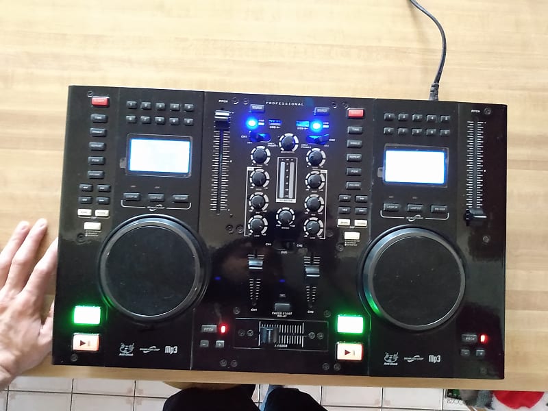 Edison Scratch Professional 2500 DJ Mixer Tested Works Audio | Reverb