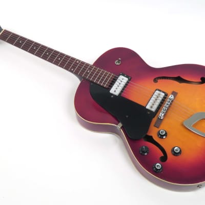 1964 Guild X-50 Rare Left Handed Double Pickup - Sunburst | Reverb