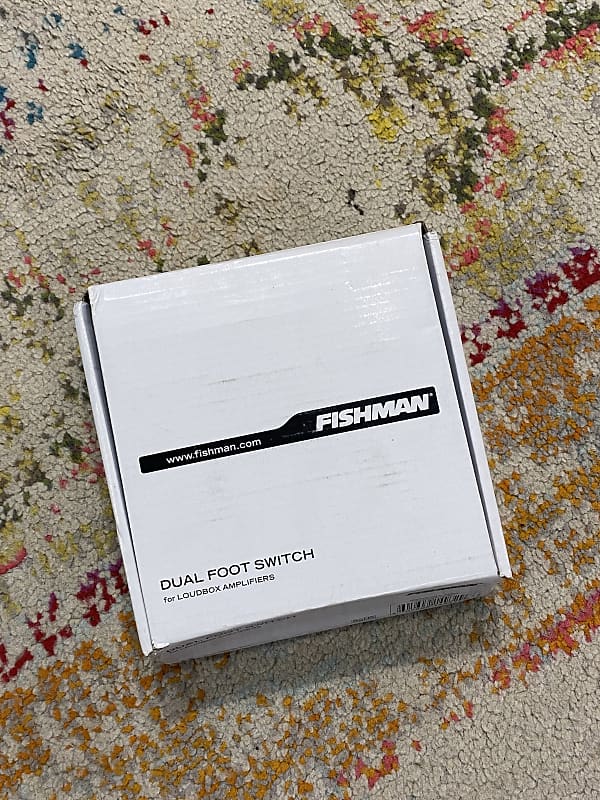 Fishman ACC-LBX-FSW Dual Foot Switch Black | Reverb