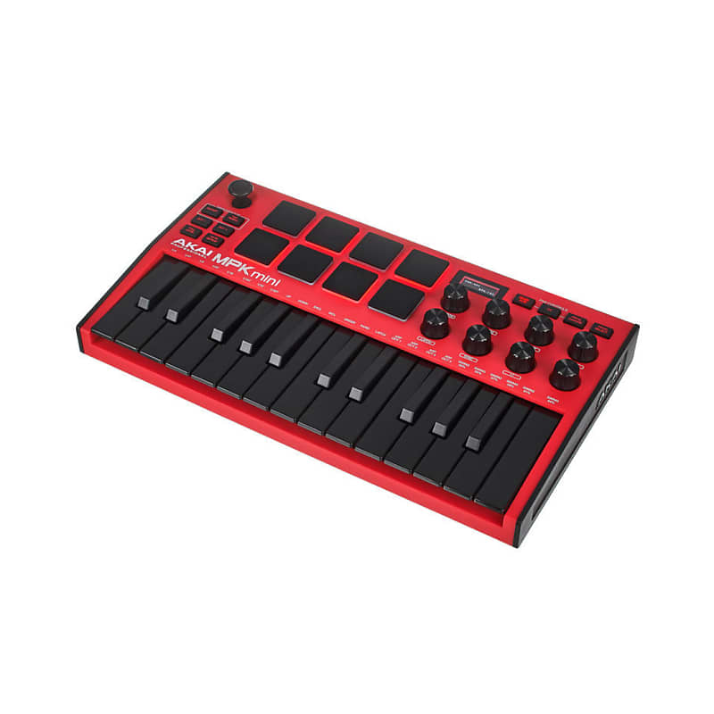 Akai Pro MPK MINI MK3 RED - World's Best-selling mini | Reverb