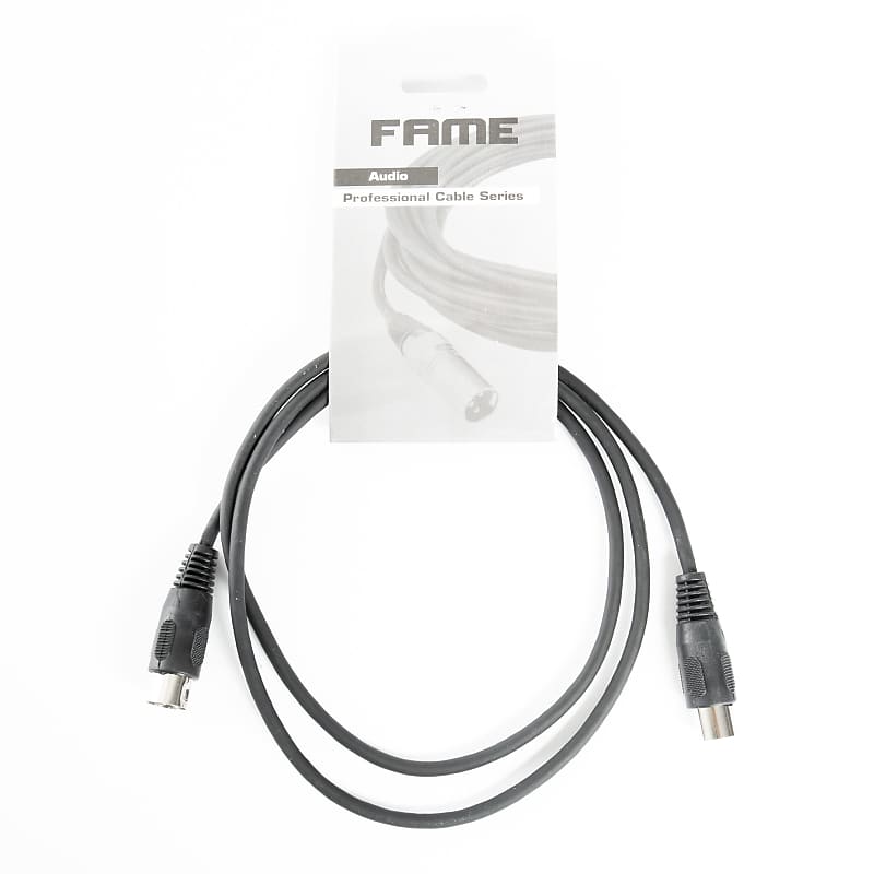 MUSIC STORE MIDI Cable 1.2m (Black) - MIDI Cable | Reverb