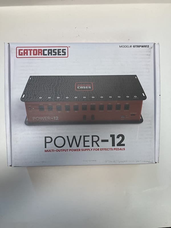 Gator GTR-PWR-12 Power 12 Pedalboard Power Supply | Reverb