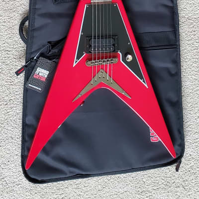 Samick SV10 Flying V Style Electric Guitar, Red Finish, New | Reverb