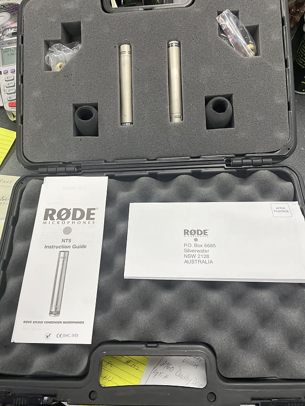 RODE NT5 set of 2 Condensor miicrophones/case 2019 - | Reverb Canada