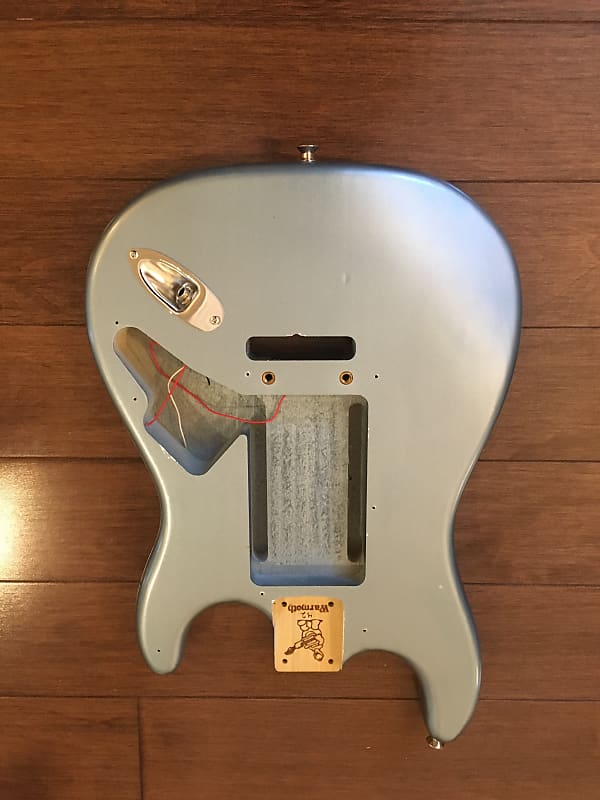 Warmoth Strat Style Poplar Body Pelham Blue | Reverb Canada