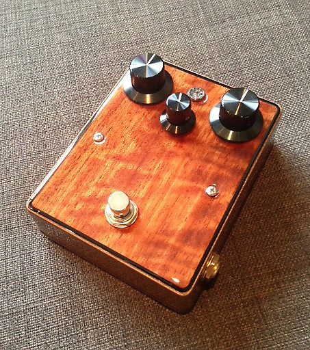MJR Effects Artisan Classic Fuzz - Figured Etimoe top and | Reverb UK