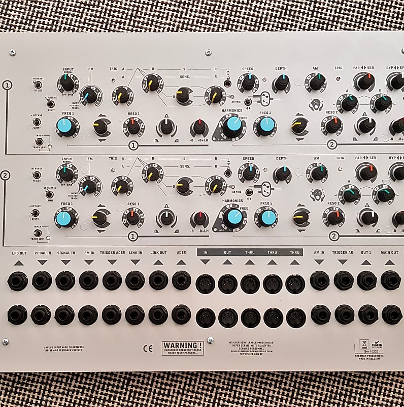 Sherman Filterbank Dual Rack | Reverb