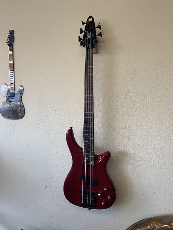Rogue Series 2 - Red 5-String Bass | Reverb