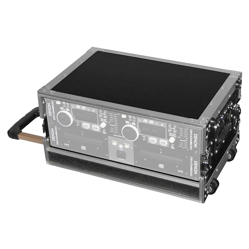 Odyssey FZER4HW 4U Pro Trolley Effects Rack with Wheels | Reverb