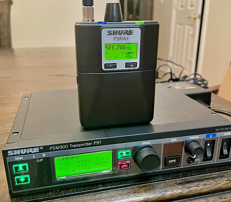 Shure Shure P9T/P9RA+/PSM900-G6 Band 2019 Black | Reverb