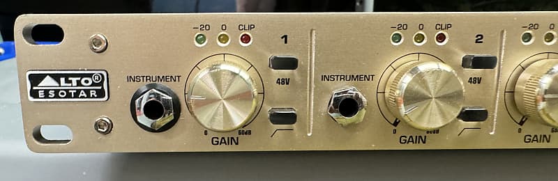 Alto Esotar 8 Channel Microphone Preamp MP8 2021 | Reverb