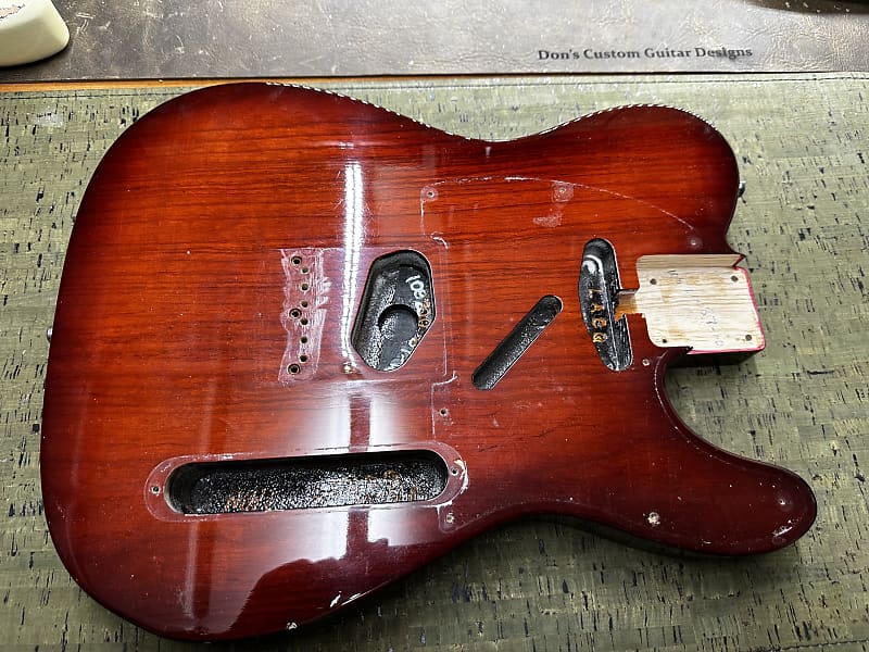 Fender Custom Shop Telecaster Post Modern Body in Violin | Reverb