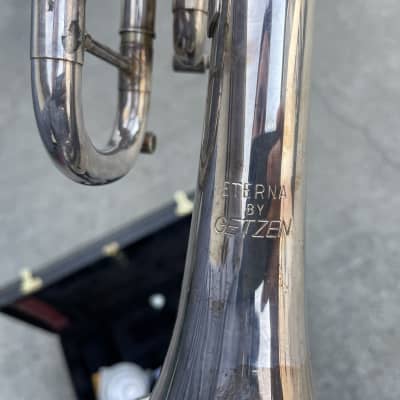 Getzen Eterna unknown year - Silver | Reverb