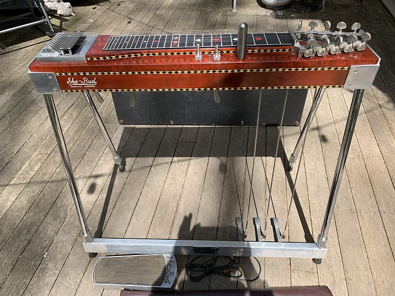 1977 Sho-Bud Pro 1 3X3 Pedal Steel w/ Orig Volume Pedal & | Reverb