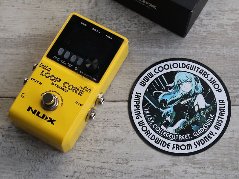 NUX Loop Core Stereo Looper Pedal | Reverb Australia