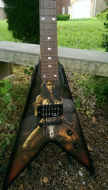 Mint BC Rich Kit Rae Umethar Jr V Body Art Collection 2004 | Reverb