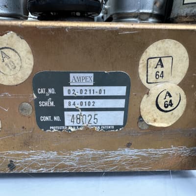 Ampex 602 Tube Preamp | Reverb