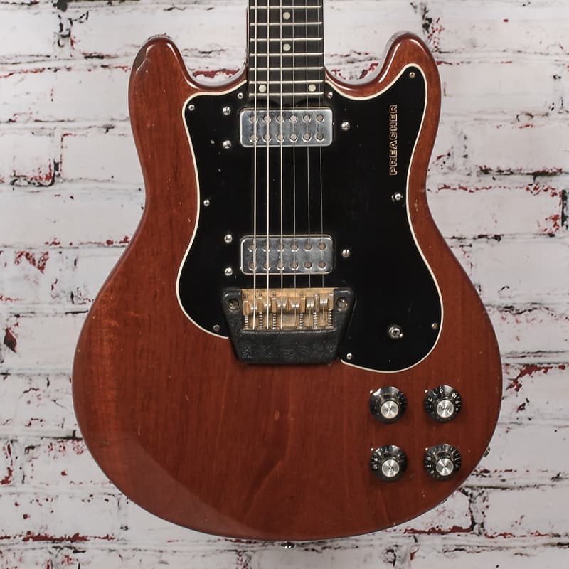 Ovation Vintage Preacher Model 1281 Electric Guitar, Mahogany | Reverb
