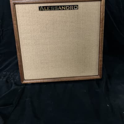 Alessandro Italian Greyhound Combo amp - Wood finish | Reverb