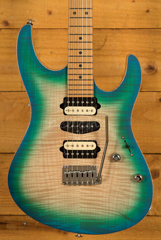 Suhr Modern Satin Flame - Island Burst | Reverb UK