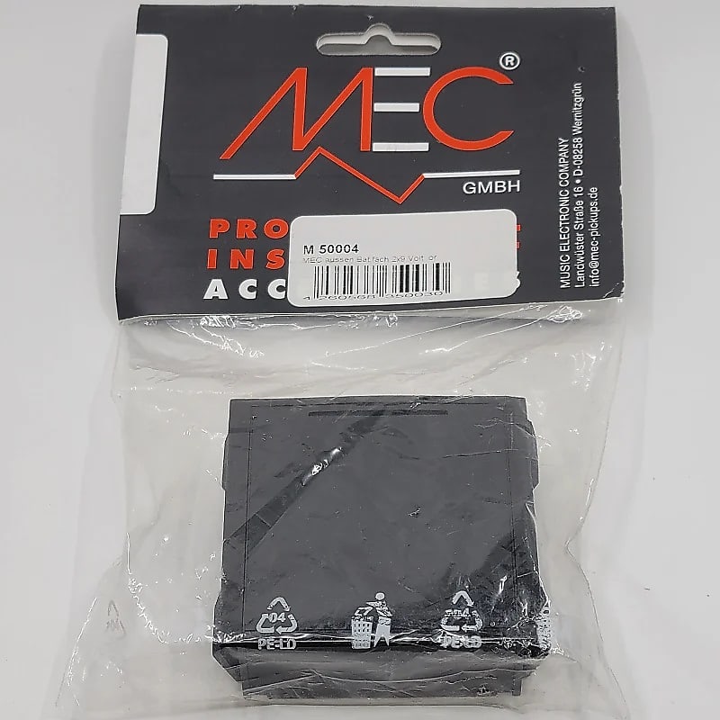 Warwick MEC Exterior Battery Compartment for 2 x 9V Battery | Reverb