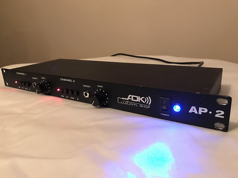 ADK Custom Shop AP-2 Two-Channel Microphone Preamps | Reverb
