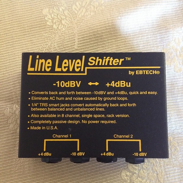 EBTech Line Level Shifter | Reverb