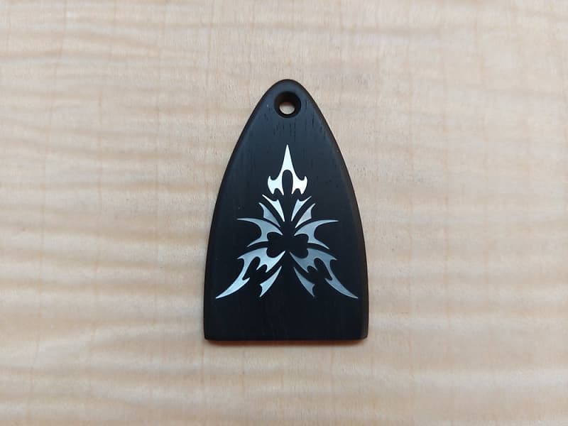 Custom Ebony Truss Rod Cover fits PRS SE style guitars, | Reverb