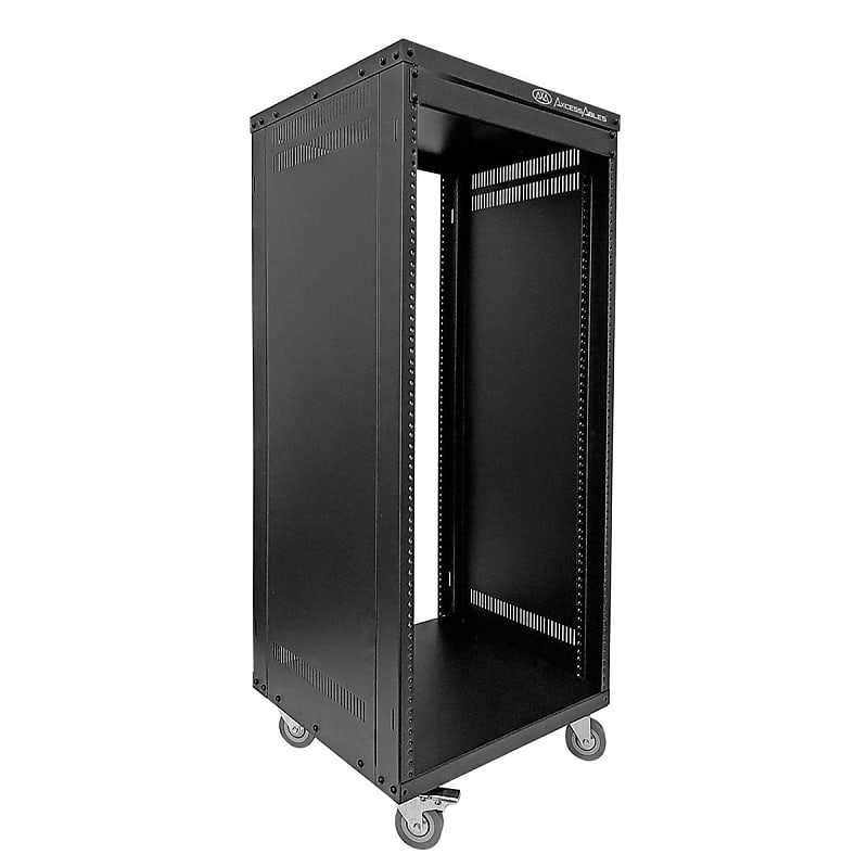 AxcessAbles RK 22U Rack-Mount Cabinet Case w/Caster Wheels | Reverb