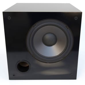NHT SW2P Powered Subwoofer Black (Sub + Amp) | Reverb