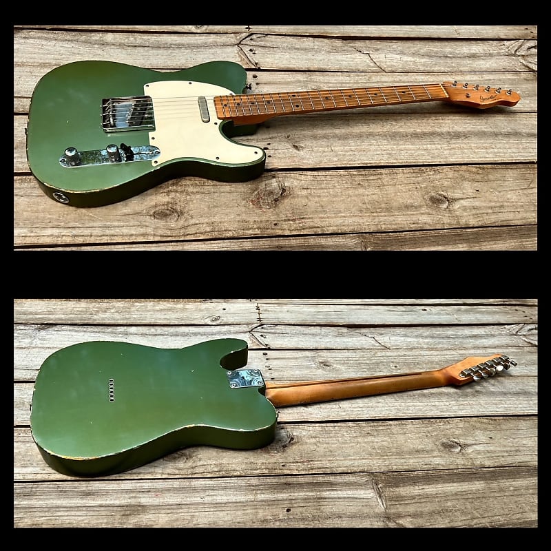Danocaster Singlecut 2022 - Sherwood Green | Reverb