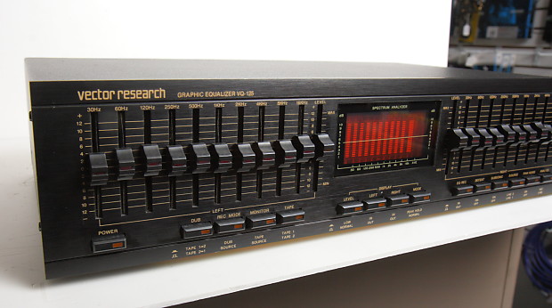 Vector Research VQ-125 Vintage 10 Band Stereo EQ with | Reverb