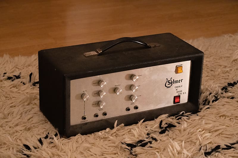 1970's Selmer Treble & Bass Reverb 50 watt valve guitar | Reverb