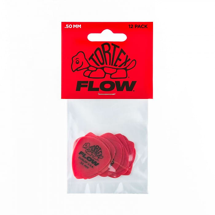 Dunlop Player's Pack | Tortex® Flow™ Pick .50mm | 12-Pack | Reverb
