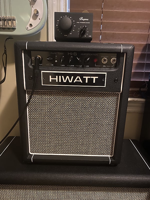 Hiwatt Hi5 upgraded WGS speaker tubes 2024 | Reverb