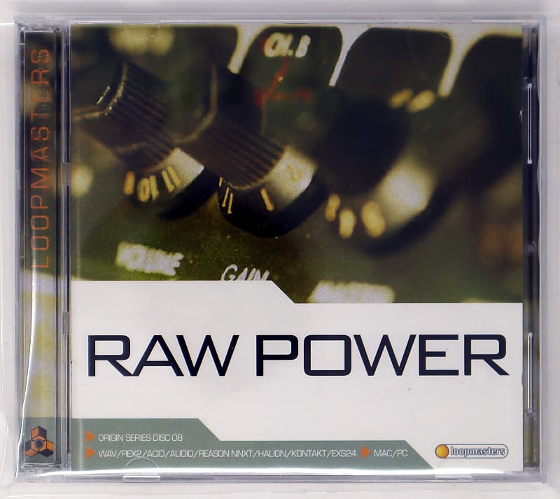 Loopmasters Raw Power Sample Library/Sound Library/Sampling | Reverb