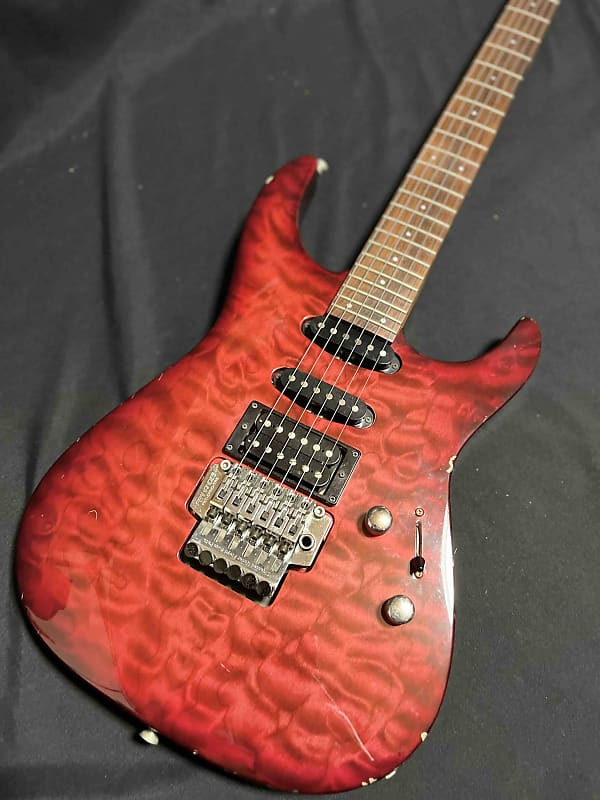 Fernandes FGZ Series Electric Guitar 1990s w/Soft case | Reverb