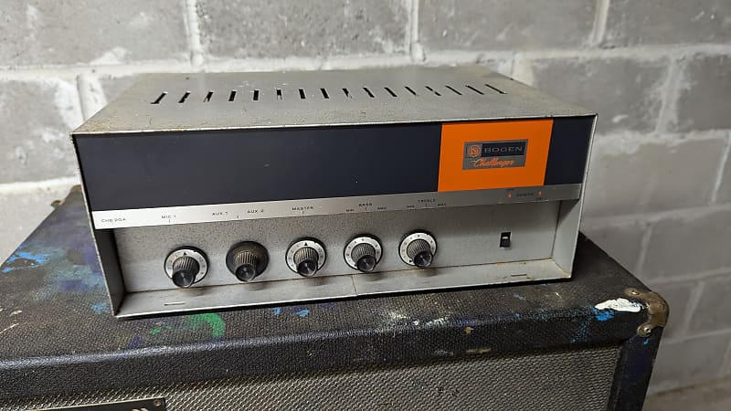 Vintage 1960s Bogen CHB-20A Tube Amp PA Conversion | Reverb Portugal