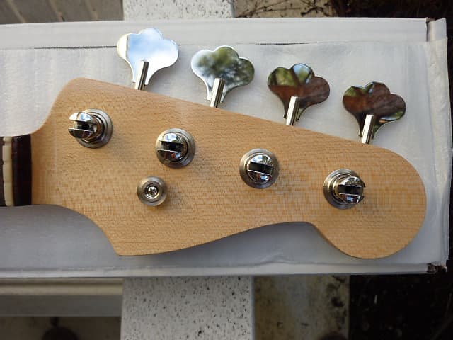 Musikraft Jazz Bass Neck 2022 Natural | Reverb