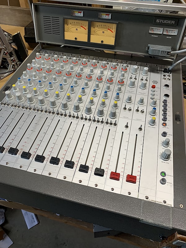 STUDER 169 10x2 Mixer - Nice! - Recapped and Serviced! | Reverb