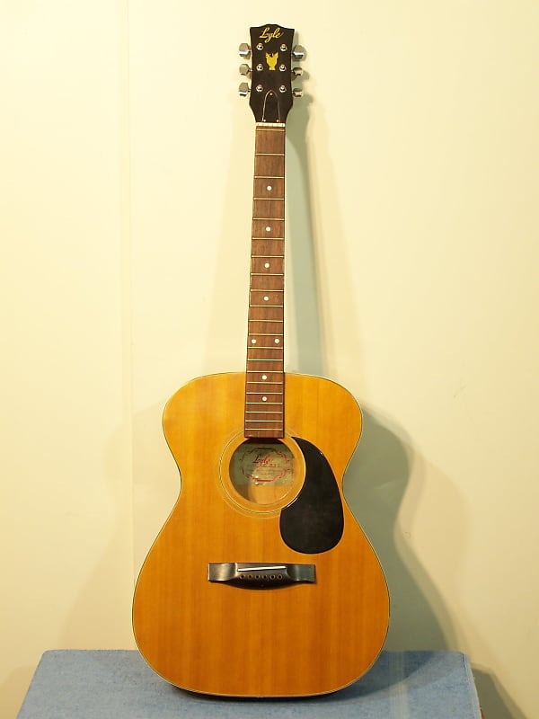 LYLE MODEL F535 1970's FOLK GUITAR OM 000-18 SIZE FOR REPAIR | Reverb
