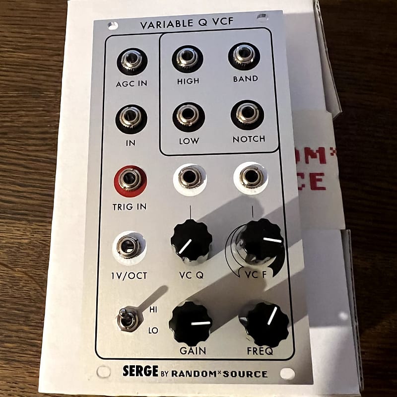 Serge Random Source Variable Q Filter | Reverb